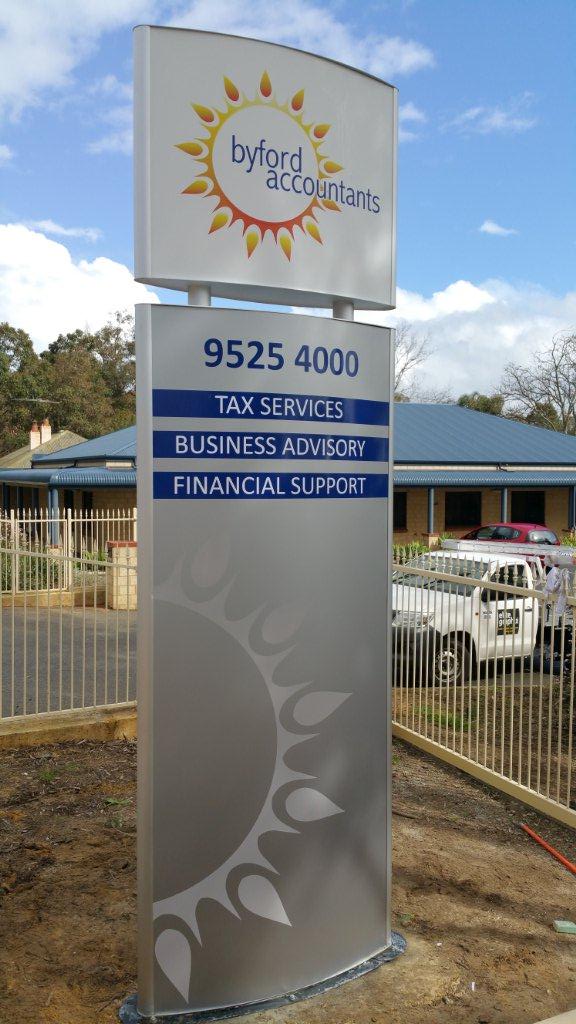 Double Sided Pylon in Western Australia | Vista System