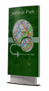 Vista System Launches a New Product: Double Sided Pylon with a Pedestal ...