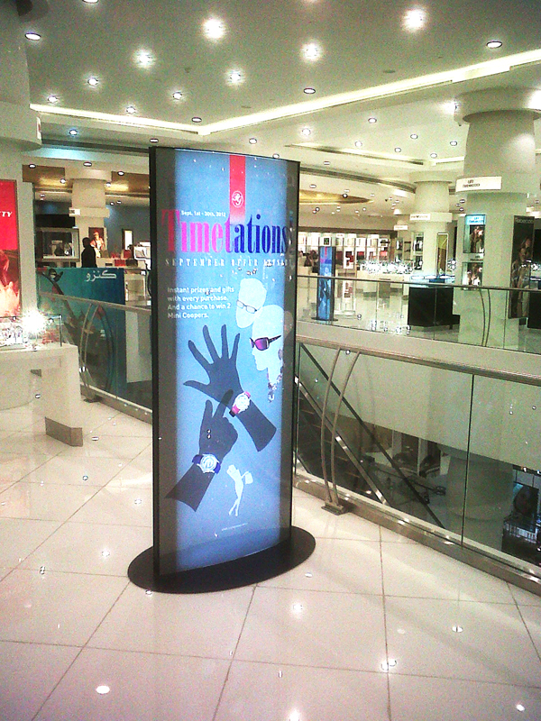 b-LED Illuminated Pylons-1 | Vista System