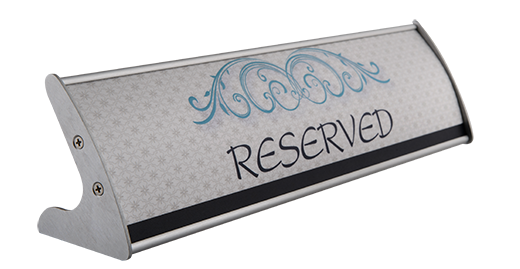 Table Signs | Vista System